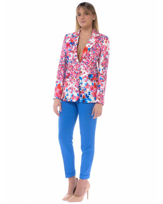 Giacca da donna Liu Jo Luxury a fiori - WA3513T7896