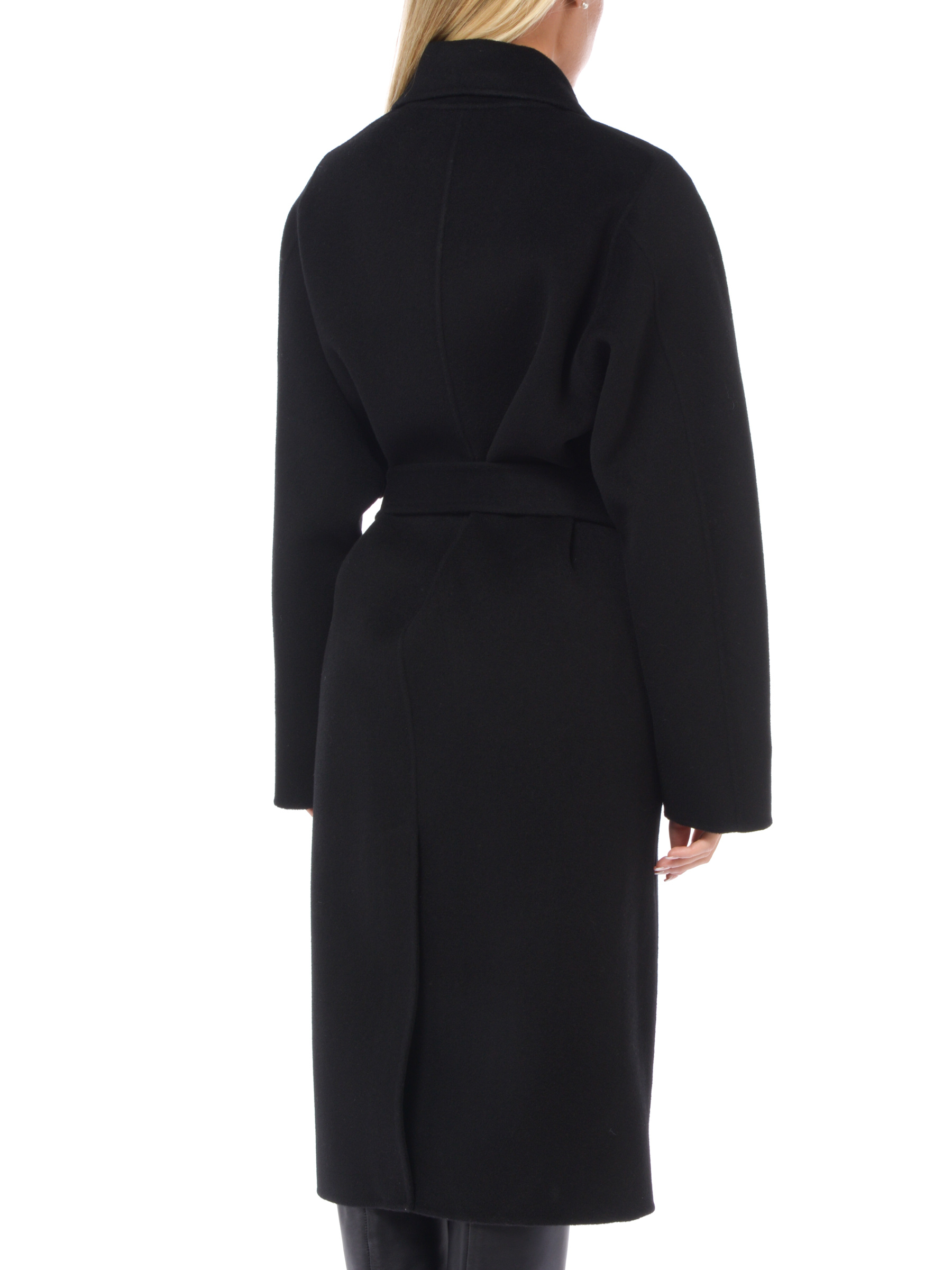 Cappotto da donna Elisabetta Franchi in lana con spille gioiello - CP5