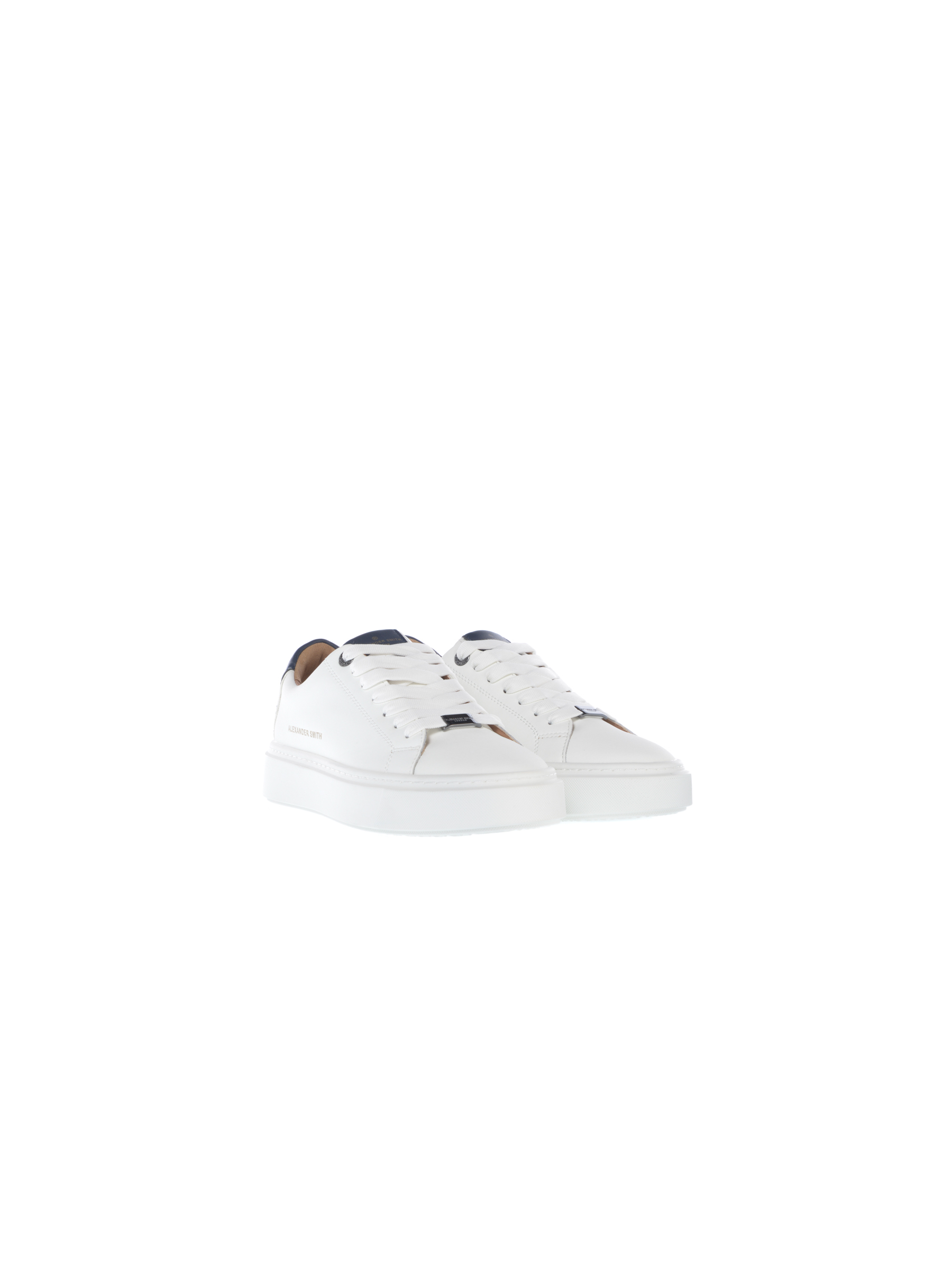 Sneaker da uomo Alexander Smith in pelle con loghi - AWN2U98