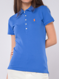 Polo da donna Ralph Lauren Slim Fit con logo - 211870245-2