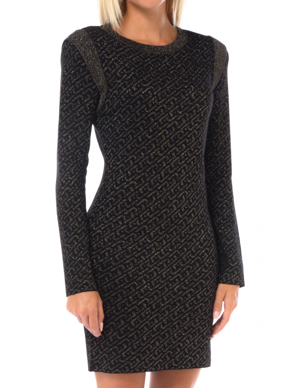 Abito corto da donna Liu Jo tubino jacquard - MF3171MA49I