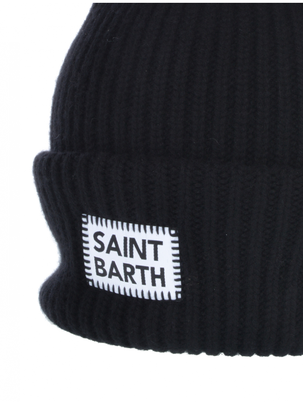 Berretto da uomo Mc2 Saint Barth in misto lana con logo - BERRY-00