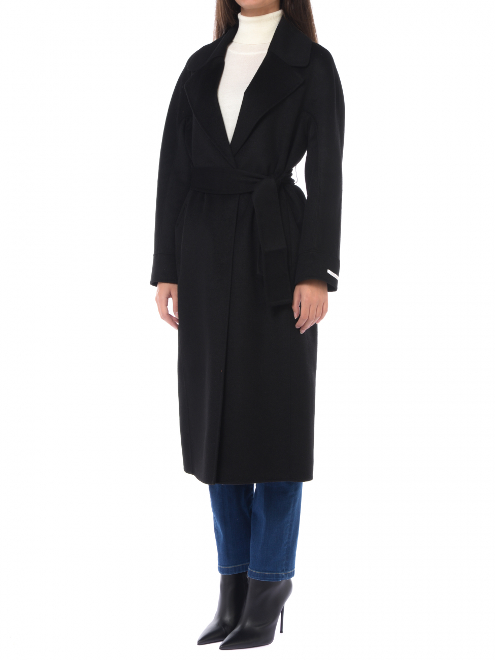 Cappotto da donna Nenette lungo con cintura - 36BB-VALTAN