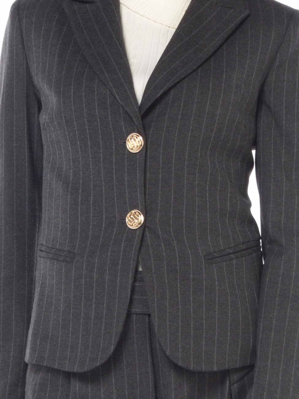 Giacca da donna Liu Jo gessato Slim Fit - CF3306T2529