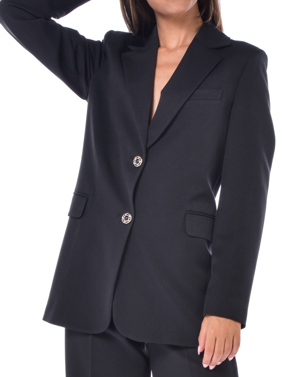 Giacca da donna Liu Jo lunga a due bottoni - WF2427T4224