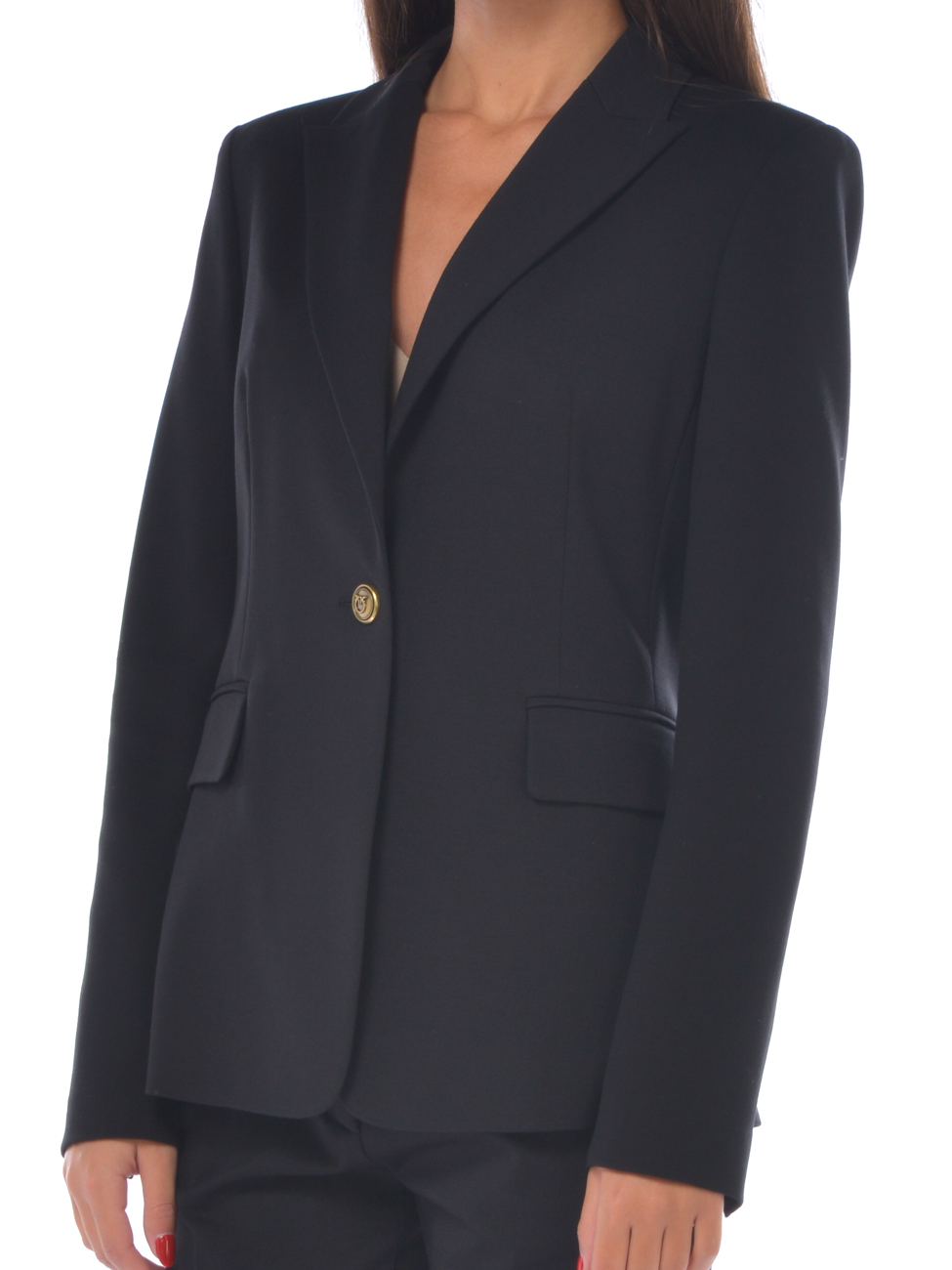 giacca da donna Pinko in viscosa con bottone - 1G17VN1739