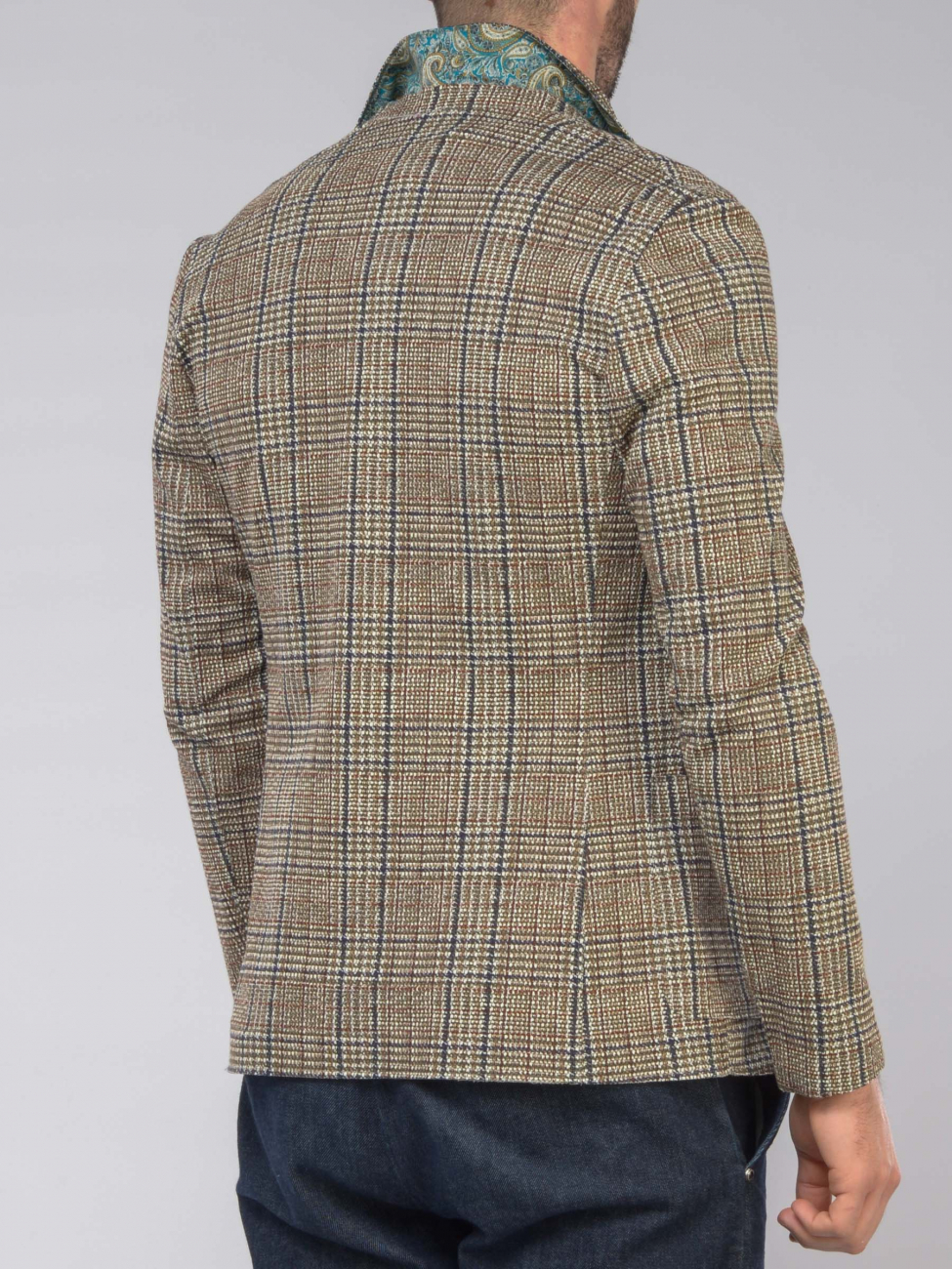 giacca da uomo Bob monopetto a quadri - PICKY