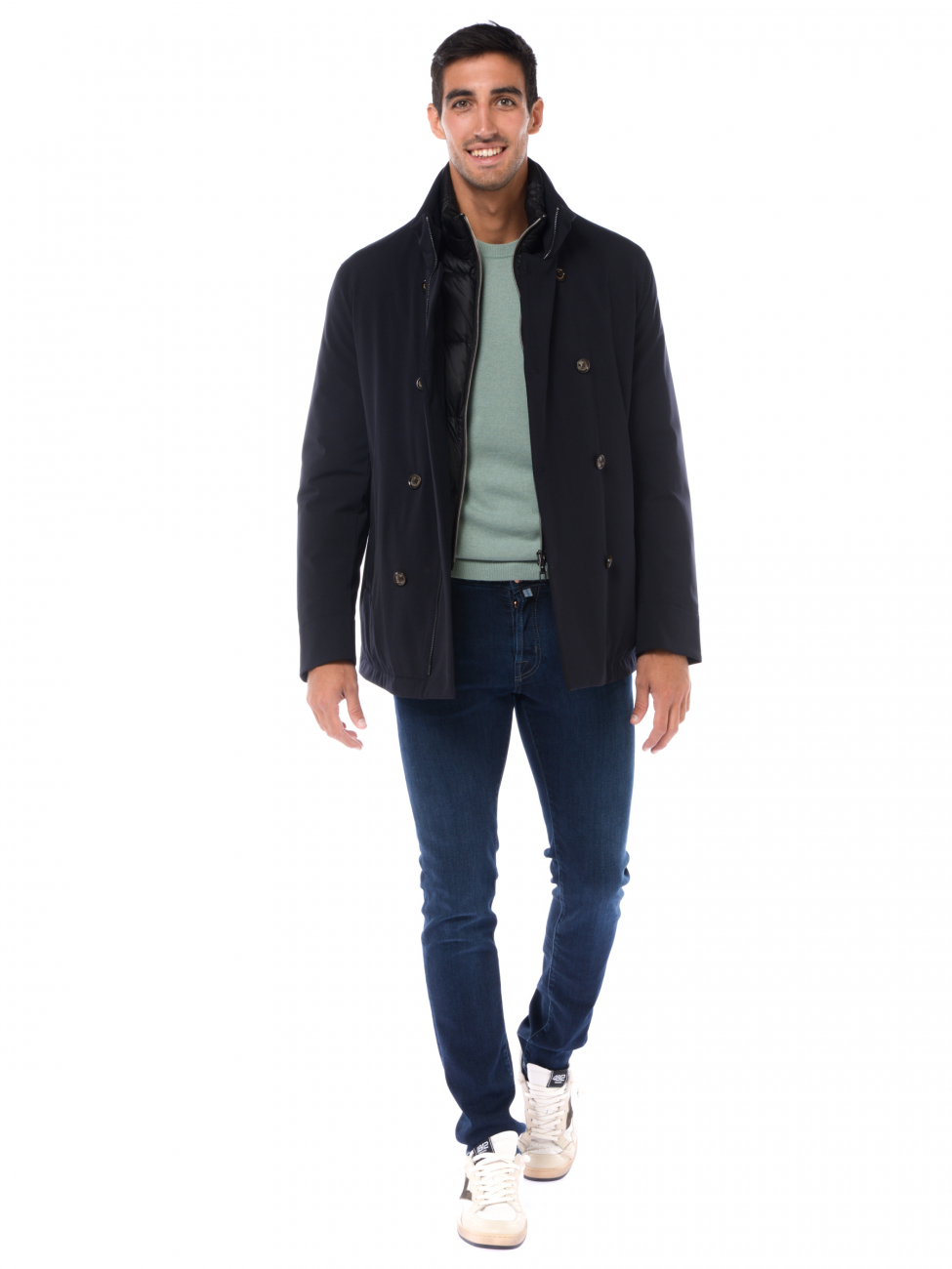 Giaccone da uomo Montecore imbottito doppiopetto - CX521185