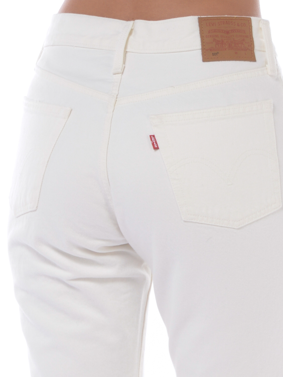 Jeans da donna Levi's® 501 Original con taglio vivo - 12501-0413
