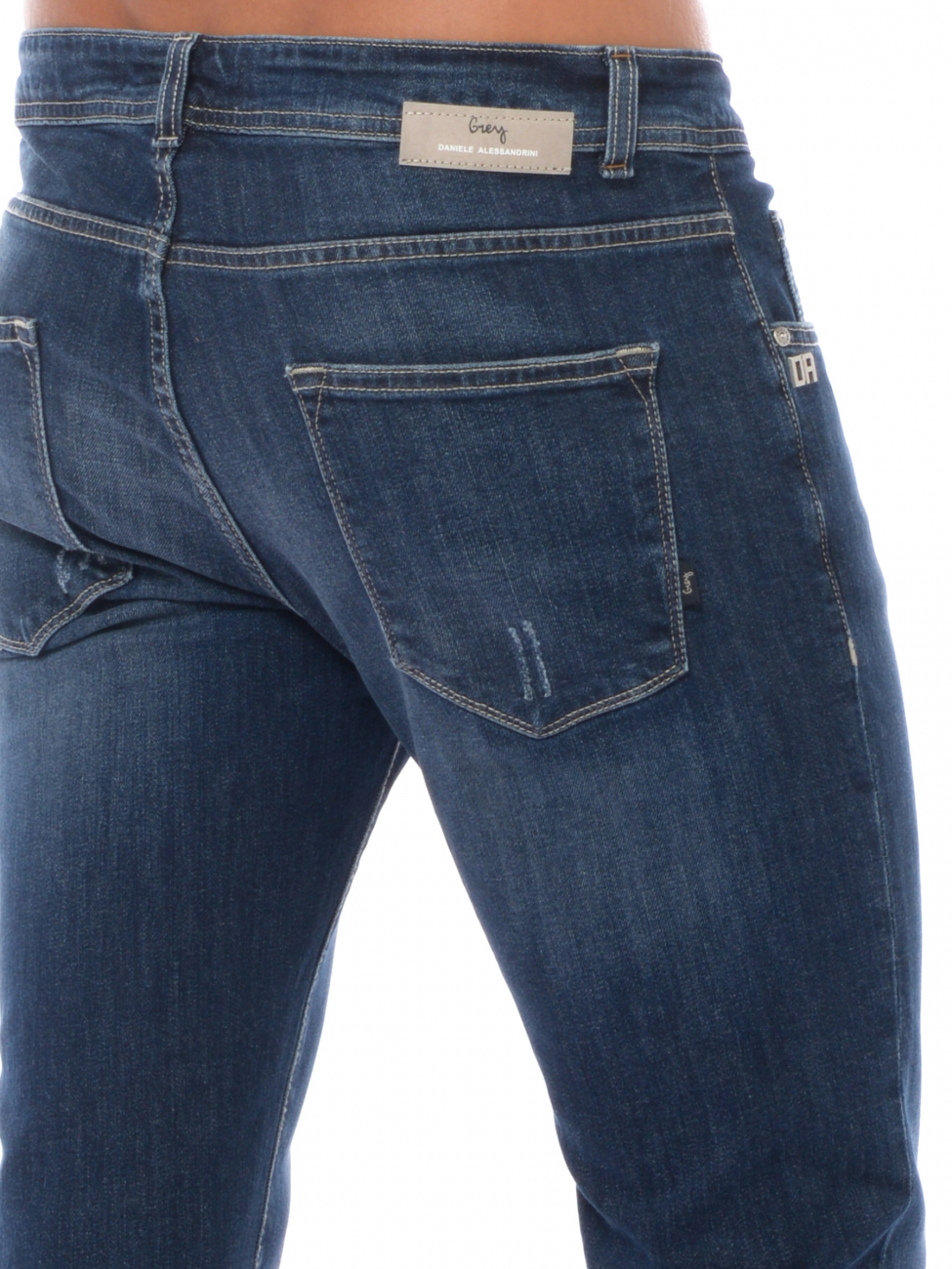 Jeans da uomo Daniele Alessandrini Denver cinque tasche - PF002F1014