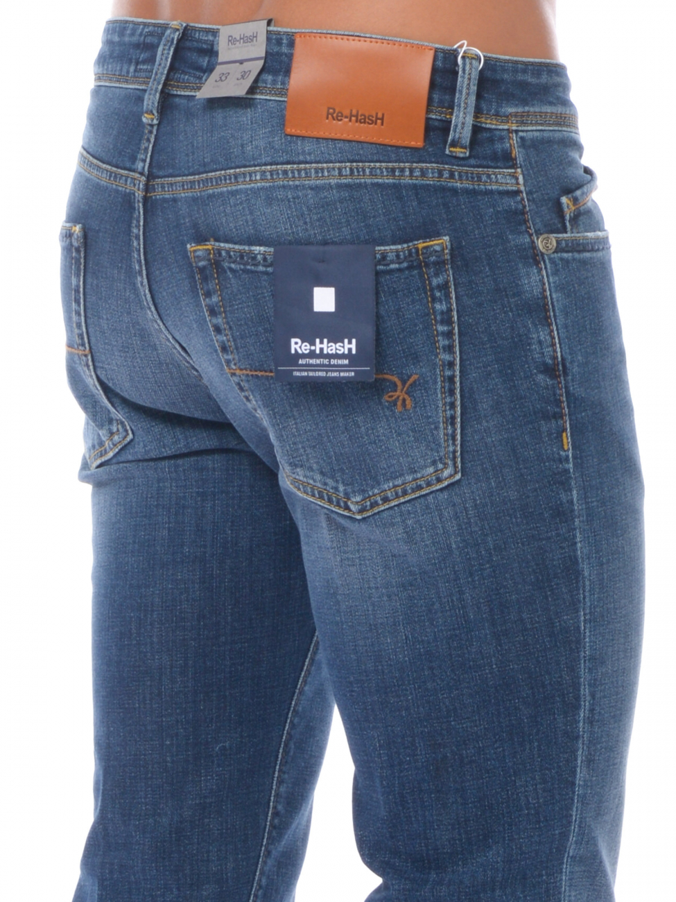 Jeans da uomo Rehash Rubens cinque tasche - P015306W2836