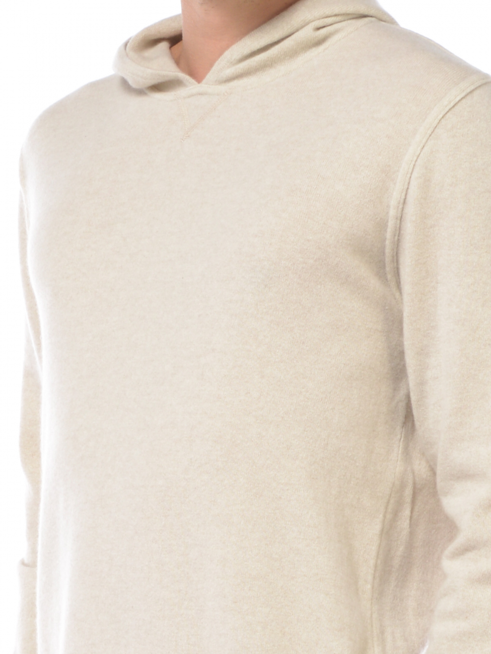 Maglia da uomo Daniele Fiesoli in lana e cachemire con cappuccio - DF0