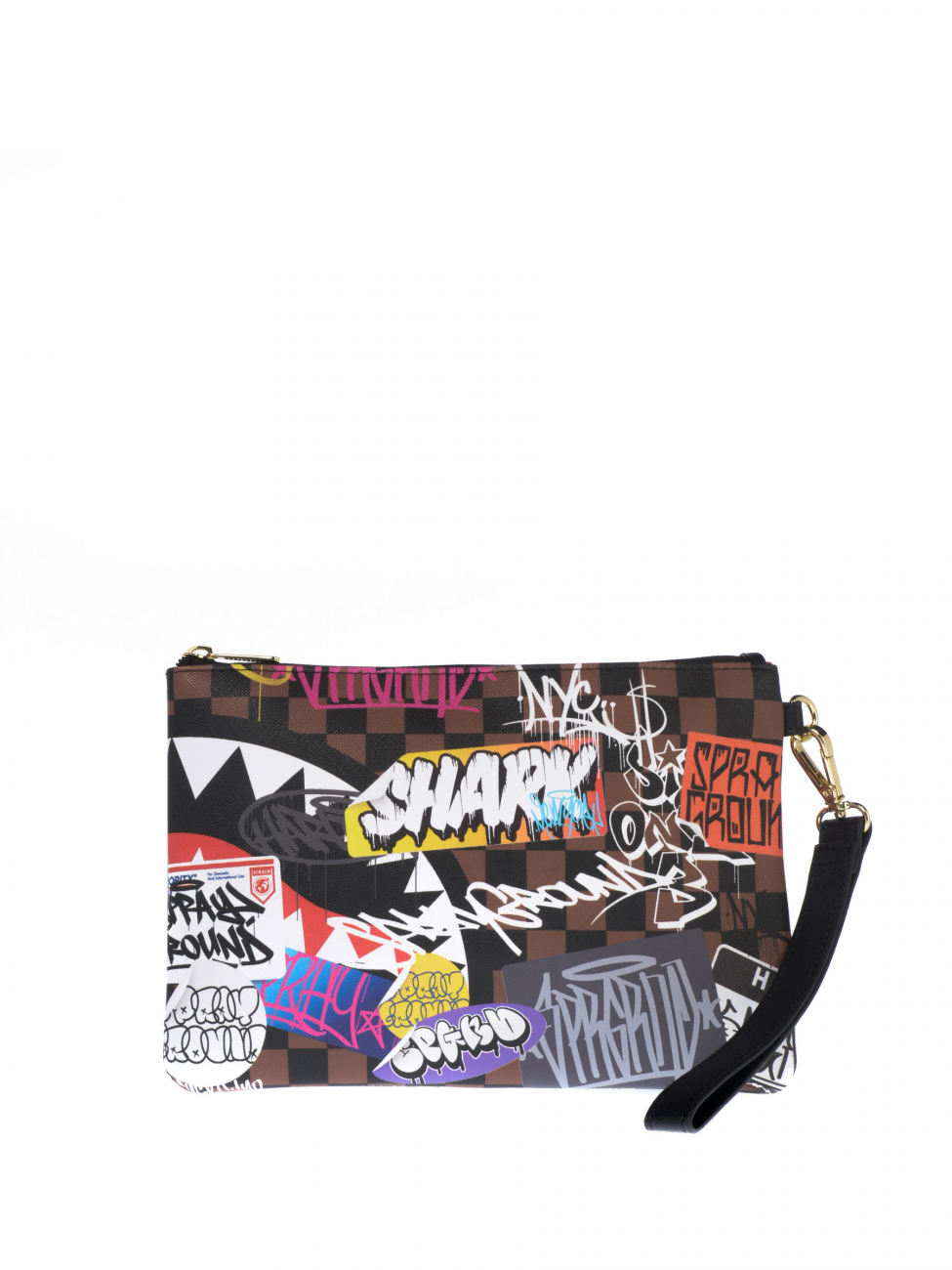 Pochette Sprayground Limited Edition con graffiti - 910B5536NSZ