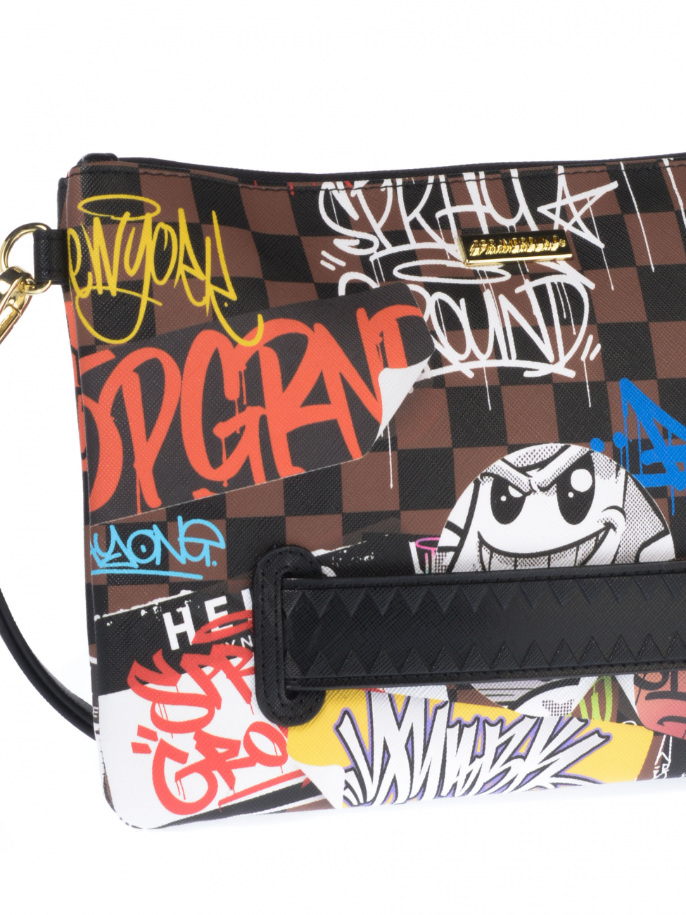 Pochette Sprayground Limited Edition con graffiti - 910B5536NSZ
