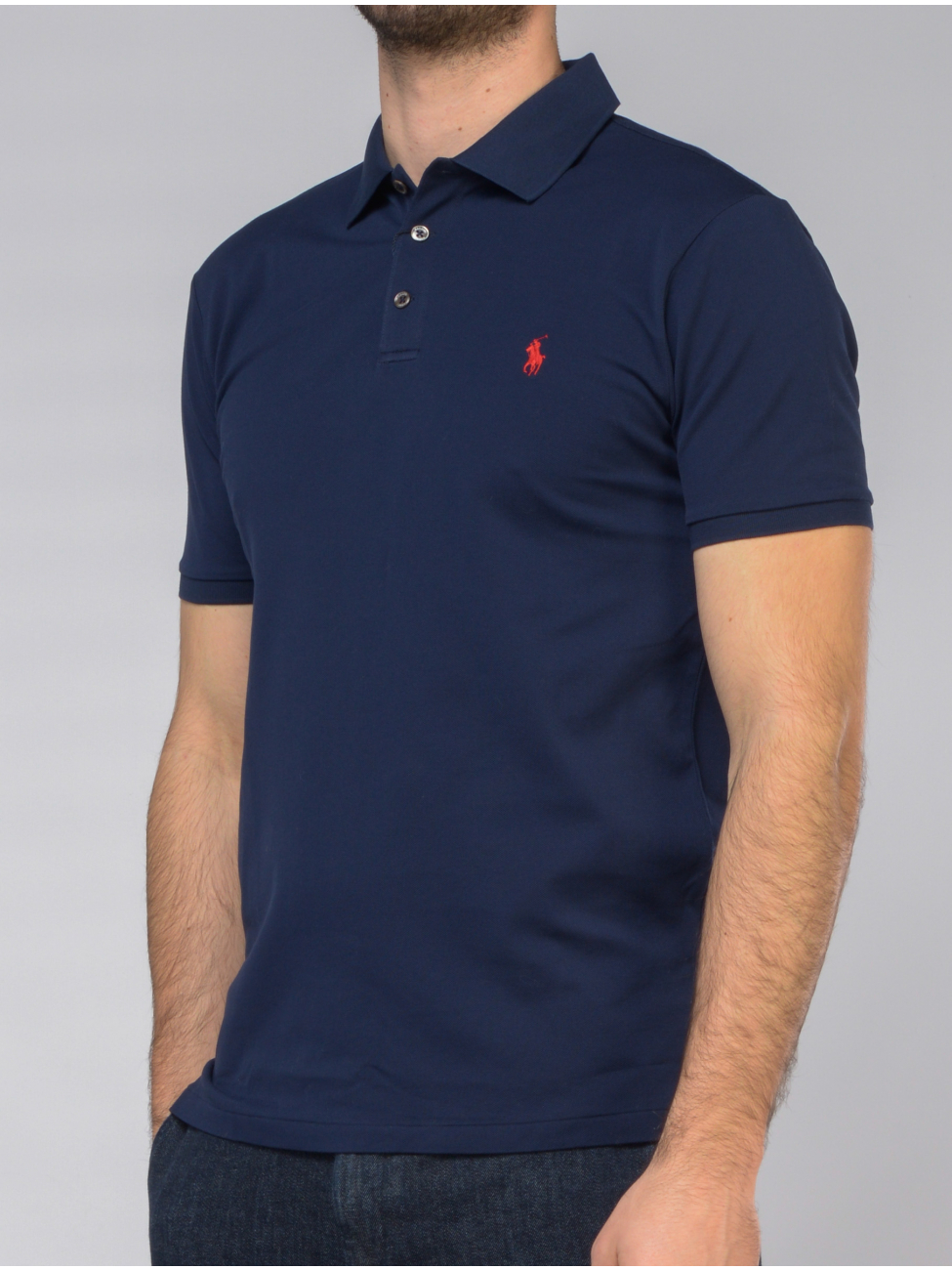 Polo da uomo Ralph Lauren Slim Fit con logo - 710541705-5
