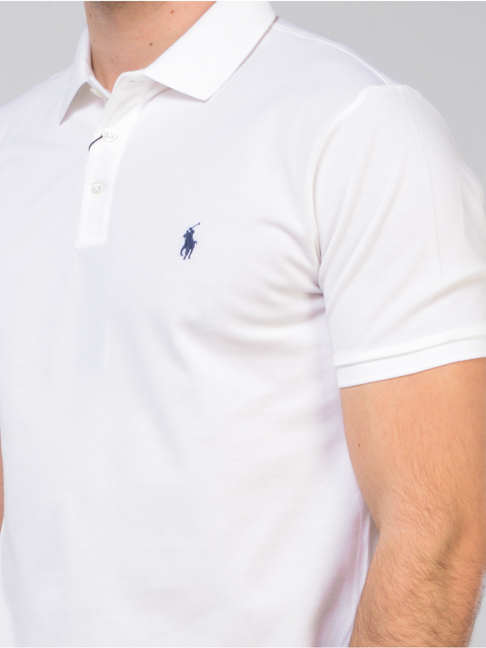 Polo da uomo Ralph Lauren Slim Fit con logo - 710541705-5