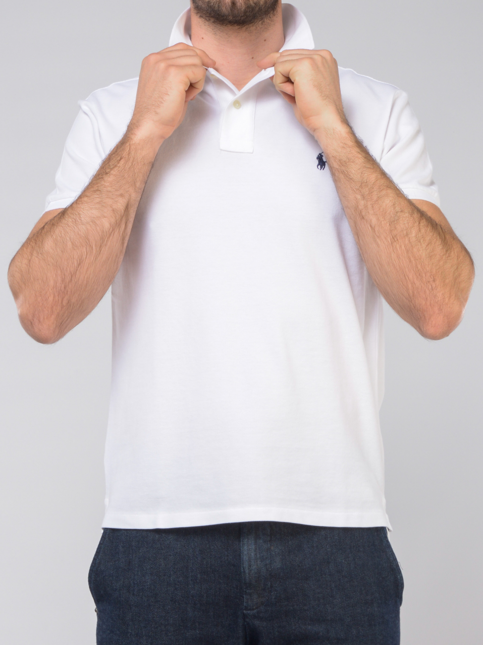 Polo da uomo Ralph Lauren Slim Fit con logo - 710548797-4