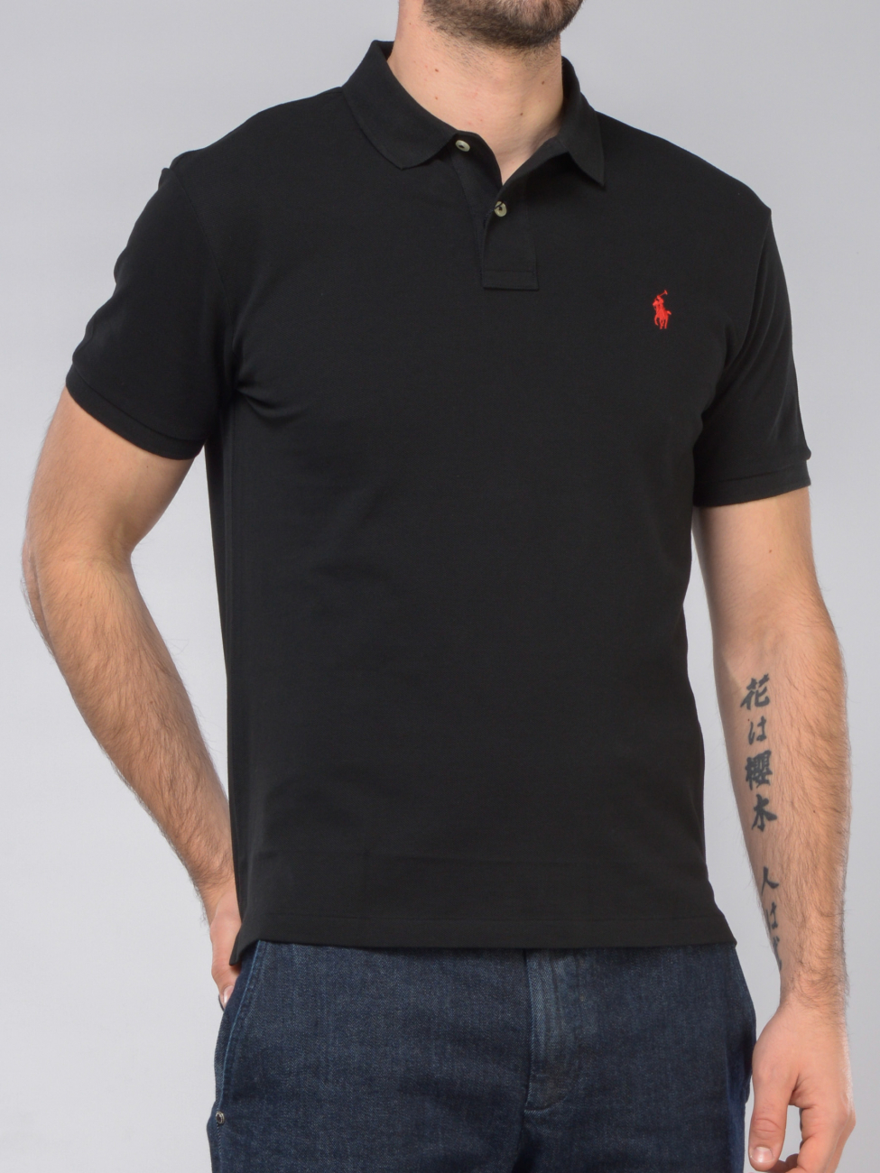Polo da uomo Ralph Lauren Slim Fit con logo - 710795080-3