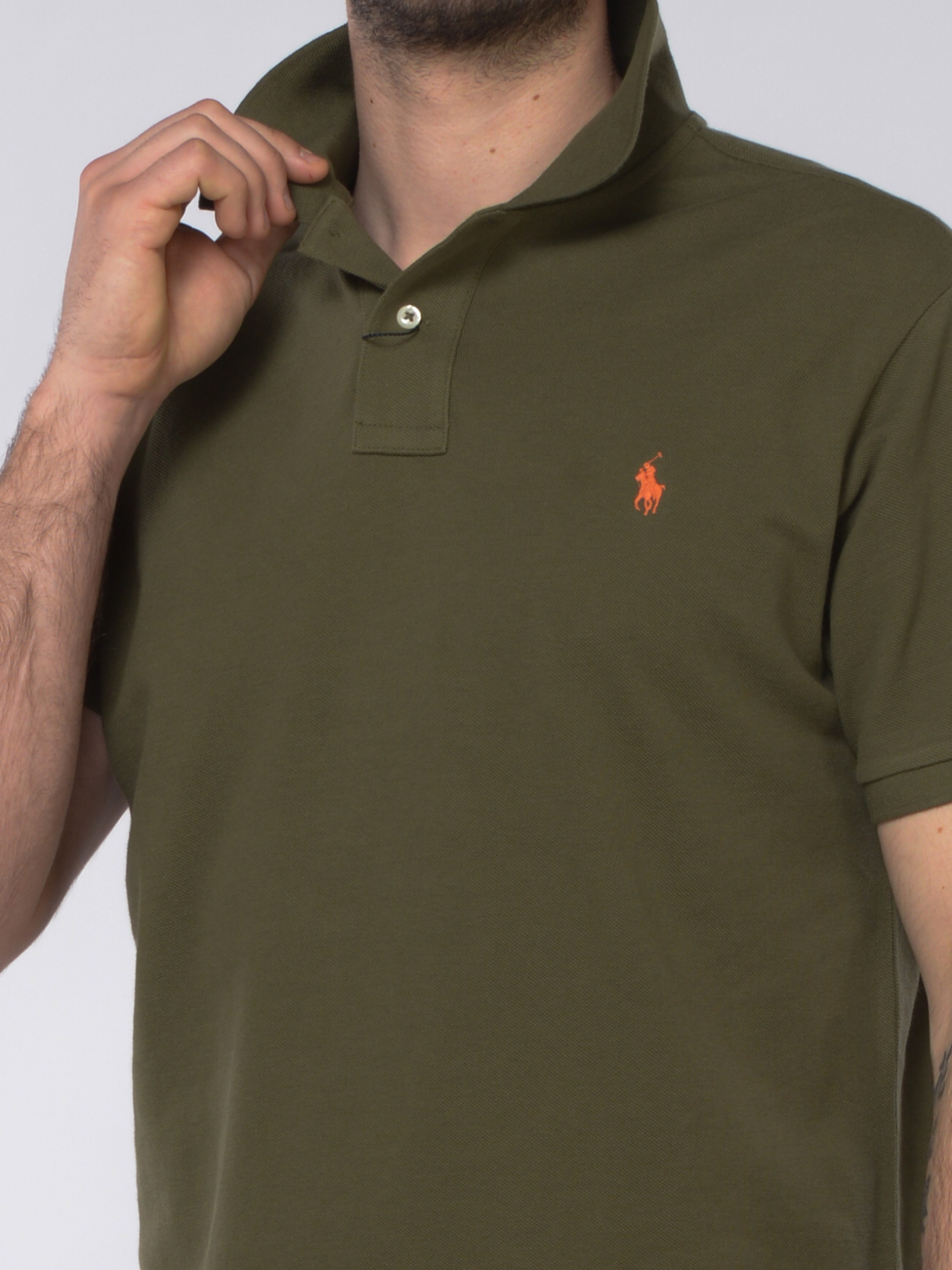 Polo da uomo Ralph Lauren Slim Fit con logo - 710795080-3