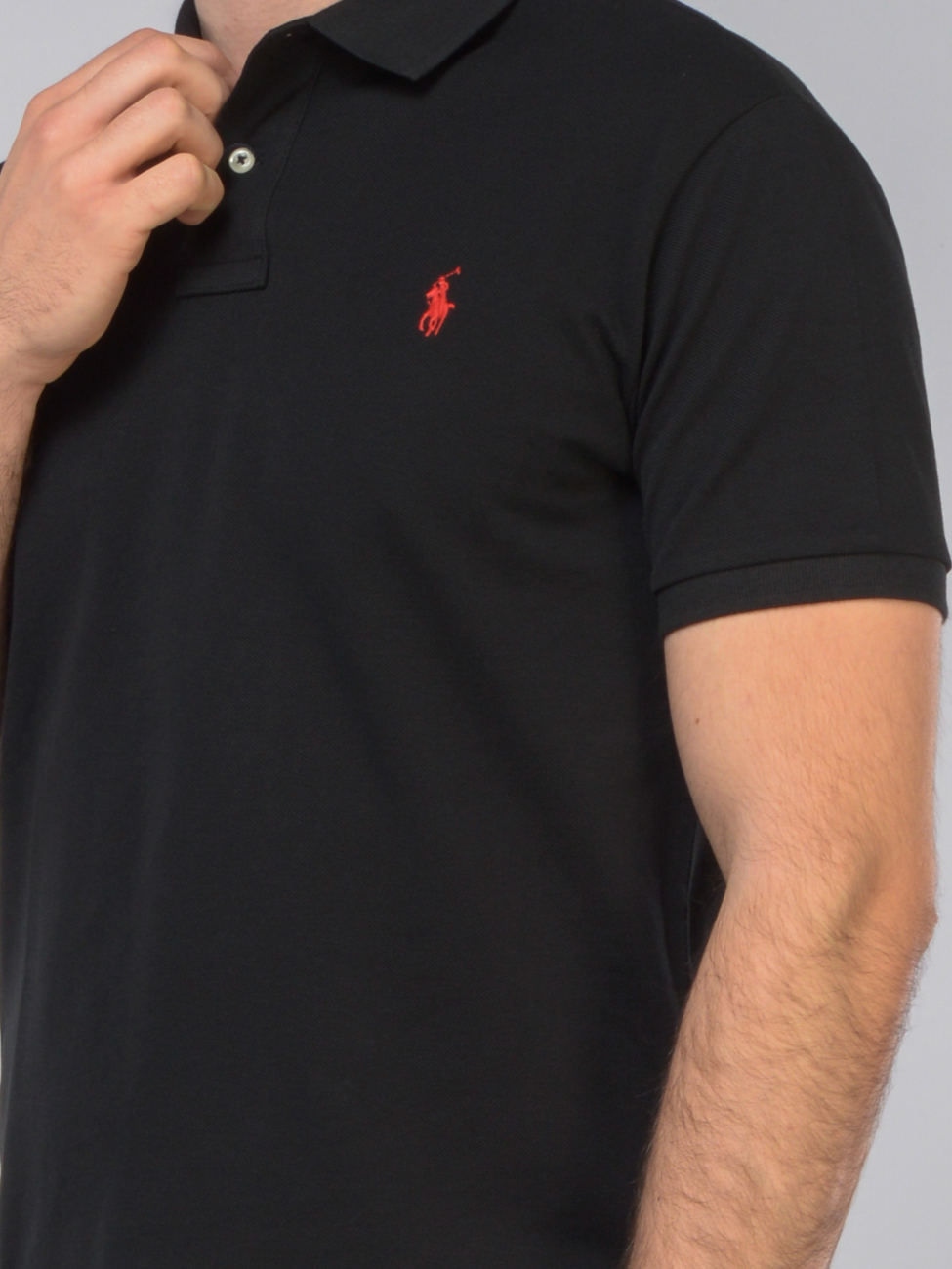 Polo da uomo Ralph Lauren Slim Fit con logo - 710795080-3