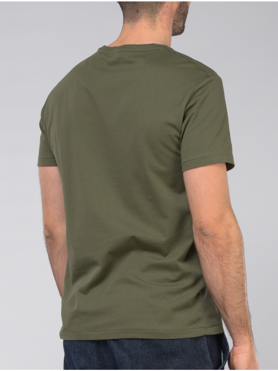 T Shirt da uomo Ralph Lauren Custom Slim Fit con logo - 710671438-6