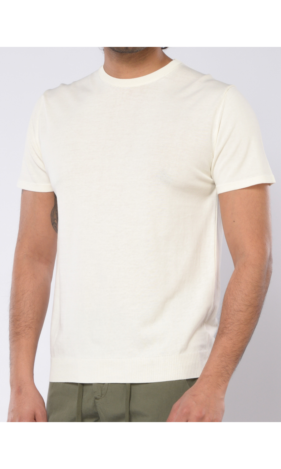 Maglia da uomo Daniele Fiesoli in cotone a manica corta - DF0307