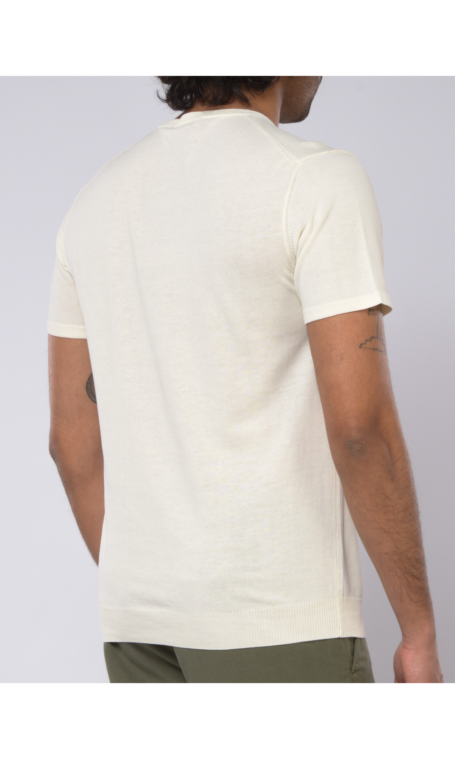 Maglia da uomo Daniele Fiesoli in cotone a manica corta - DF0307
