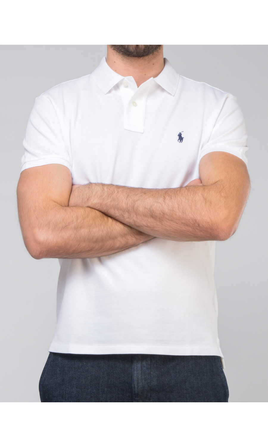 Polo da uomo Ralph Lauren Slim Fit con logo - 710548797-4