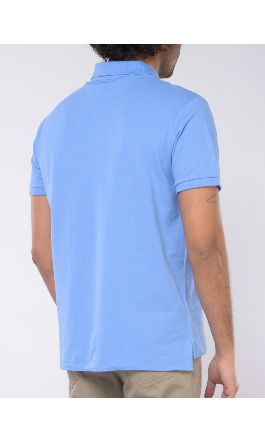 polo da uomo Ralph Lauren Custom Slim Fit con logo - 710782592-3