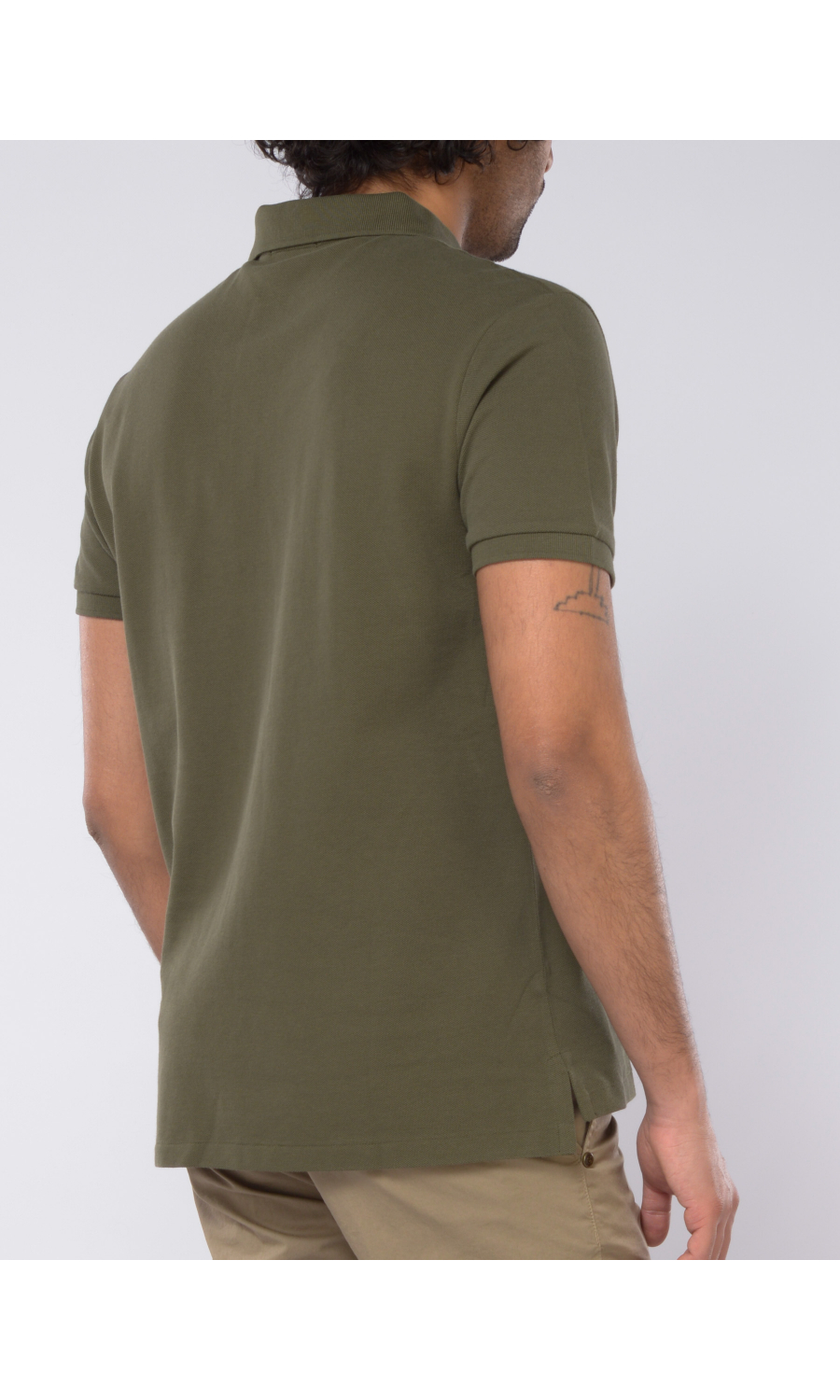 polo da uomo Ralph Lauren Custom Slim Fit con logo - 710782592-3