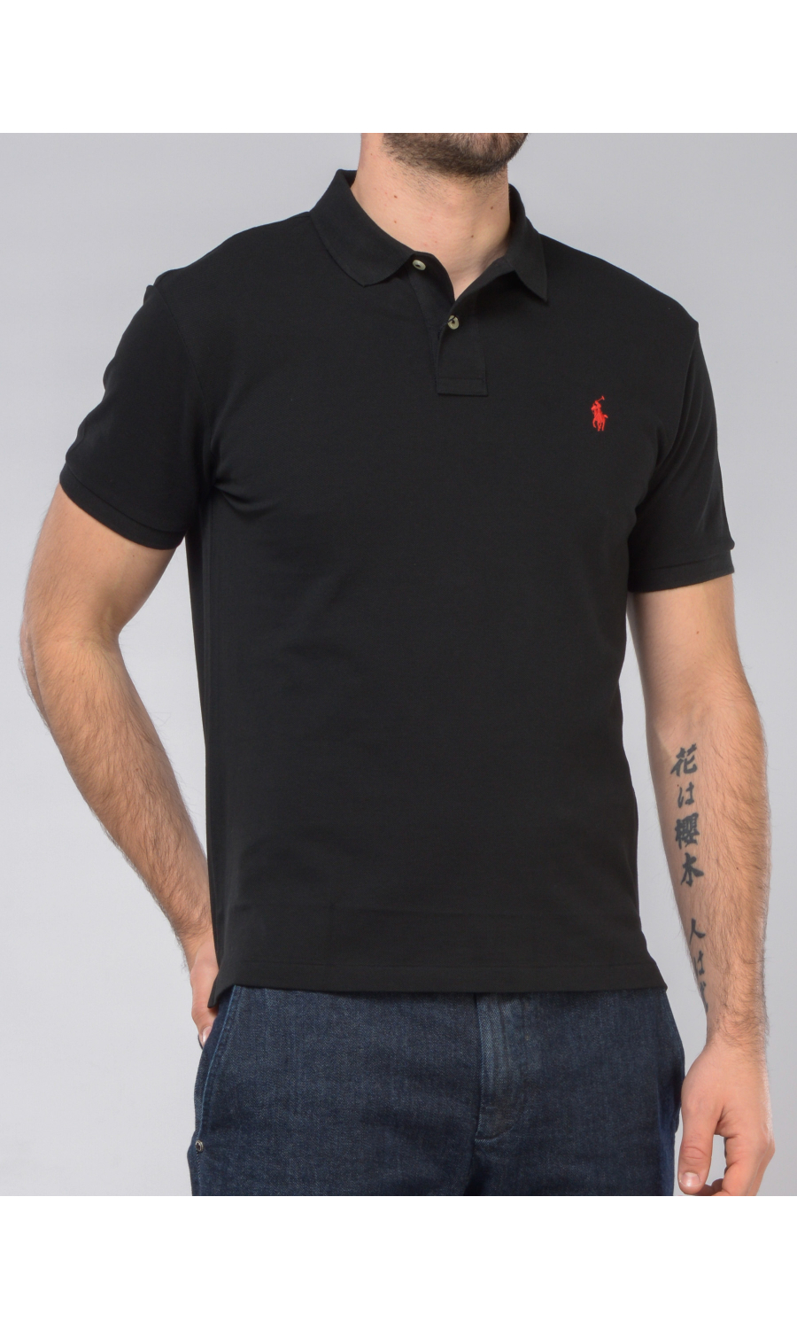 Polo da uomo Ralph Lauren Slim Fit con logo - 710795080-3